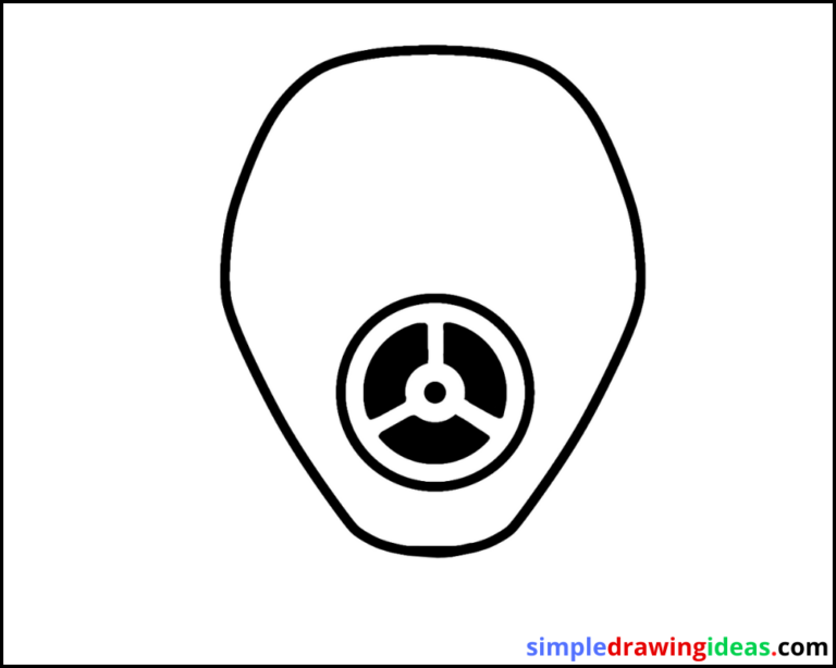 How to draw a gas mask step by step - Simple Drawing Ideas