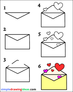 How to draw a letter step by step - Simple Drawing Ideas