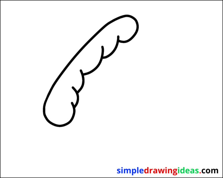 How to draw a pizza – Step by step guide - Simple Drawing Ideas