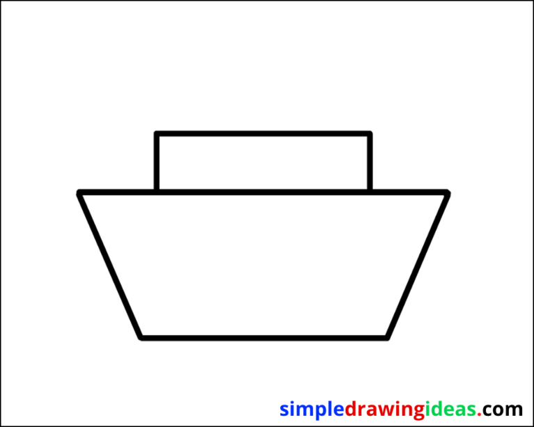 How to draw a ship easy – Step by step guide - Simple Drawing Ideas